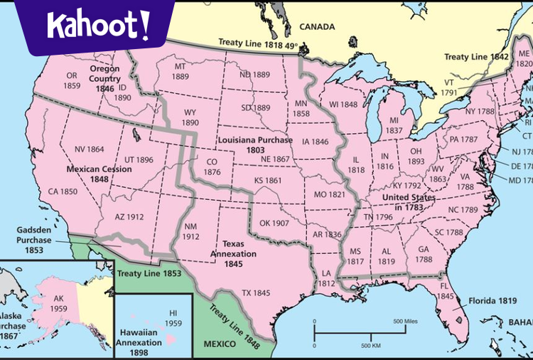 Expansión hacia el oeste - Kahoot! Quiz