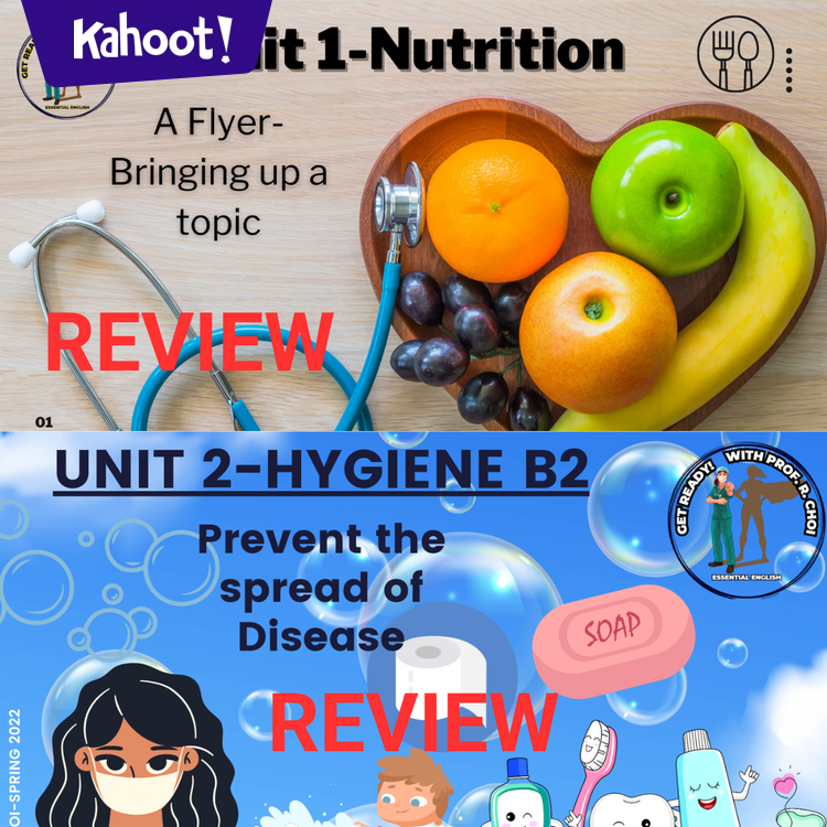 REVIEW-Nutrition-unit 1,+ Hygiene- - Kahoot! Quiz