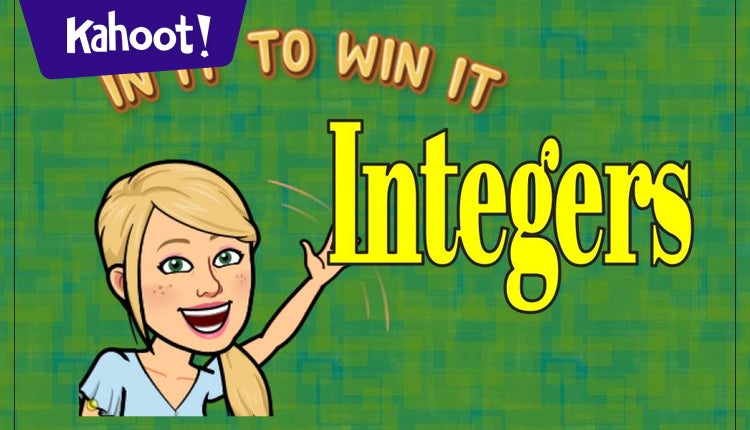 Integers - Kahoot! Quiz