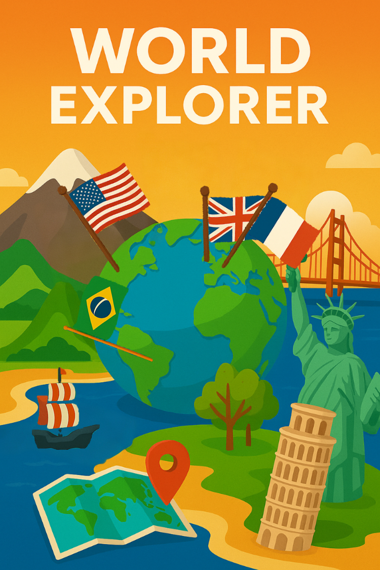World Explorer - Countries, Flags, Capitals & Landmarks (Smart Earth ...