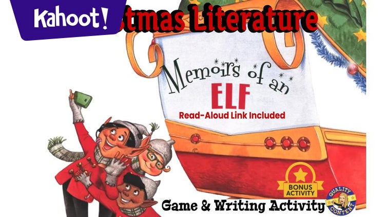 Christmas Story Holiday Book Memoirs of an Elf - Kahoot! Quiz