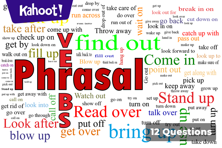 Phrasals with GET & Onomatopoeia - Kahoot! Quiz