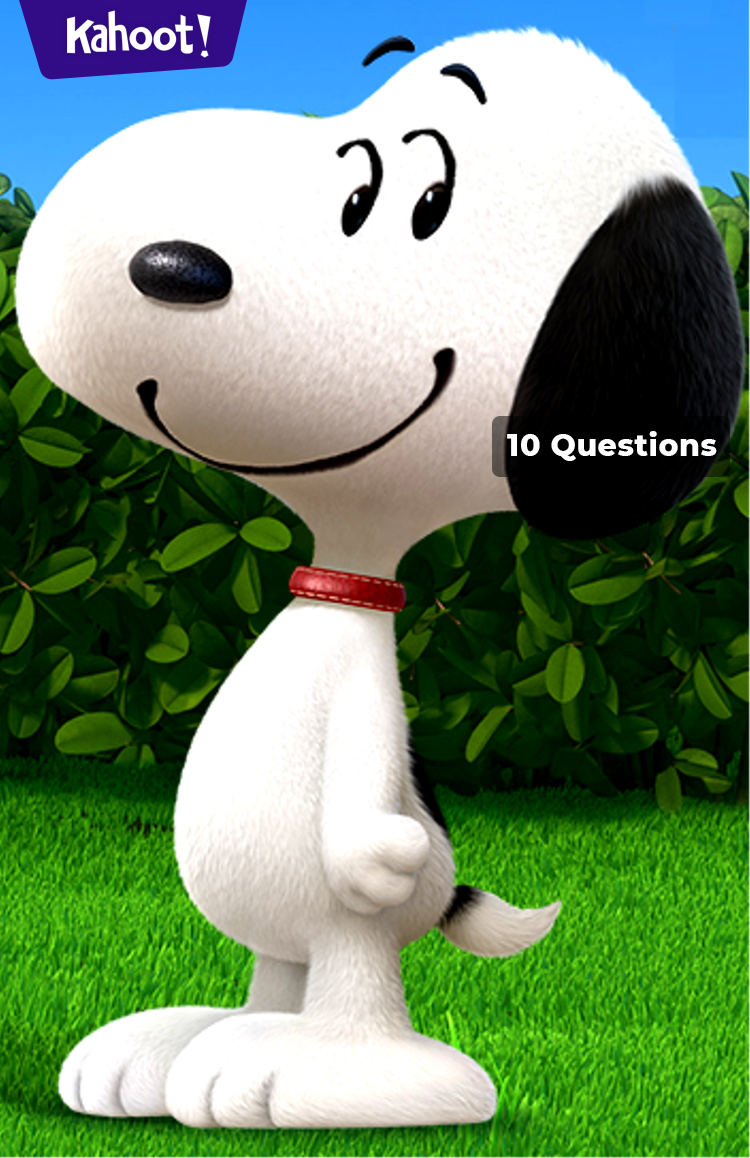 Are you a Snoopy expert - Kahoot! Quiz