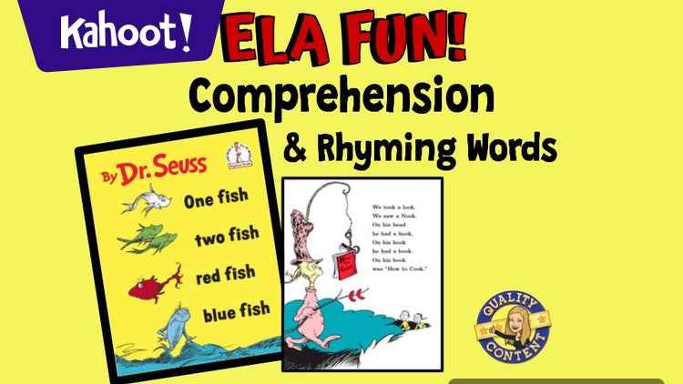 A Nook from the Book ~ One Fish, Two Fish, Red Fish, Blue Fish by Dr ...