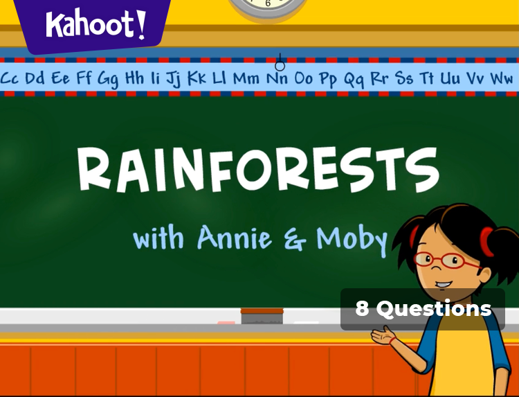 Science - Rainforests (Brainpop Jr.) - Kahoot! Quiz