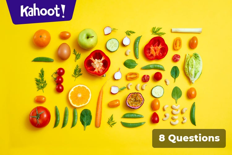 HEALTHCARE: Nutrition facts and legends - Kahoot! Quiz