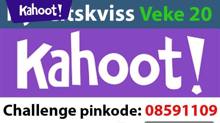 TV 2 Skole nyheitskviss veke 20 2020 NN - Kahoot! Quiz