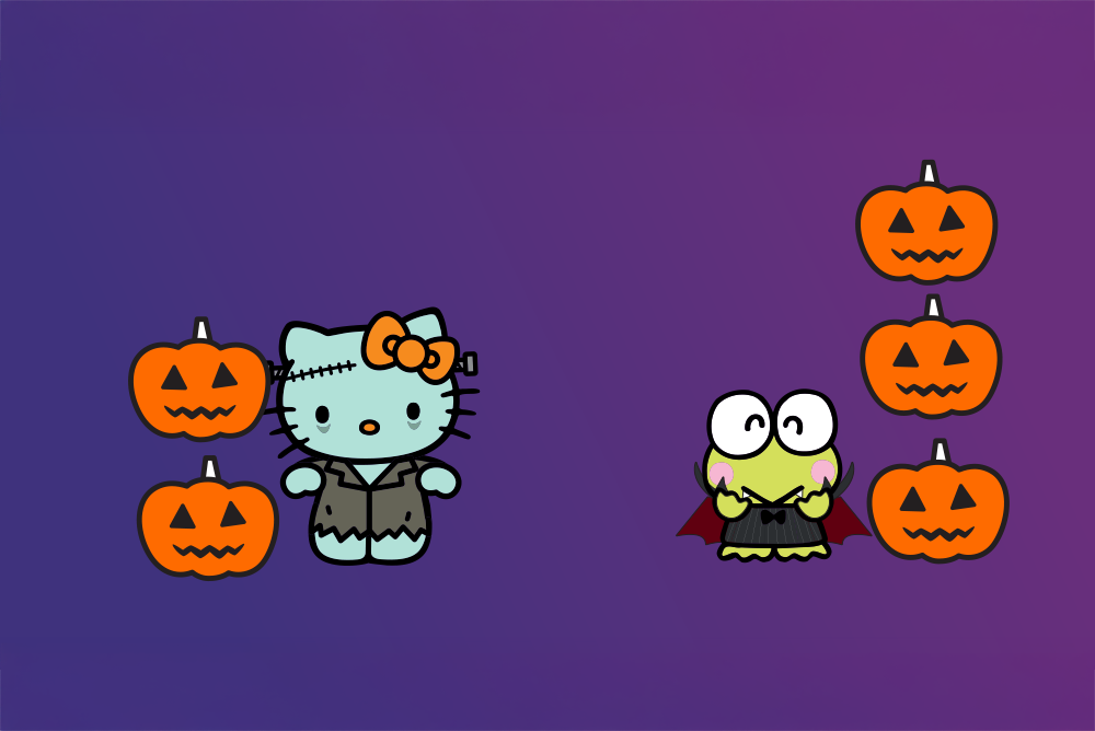 Spooky Number Patterns Hello Kitty And Friends - Kahoot! Quiz