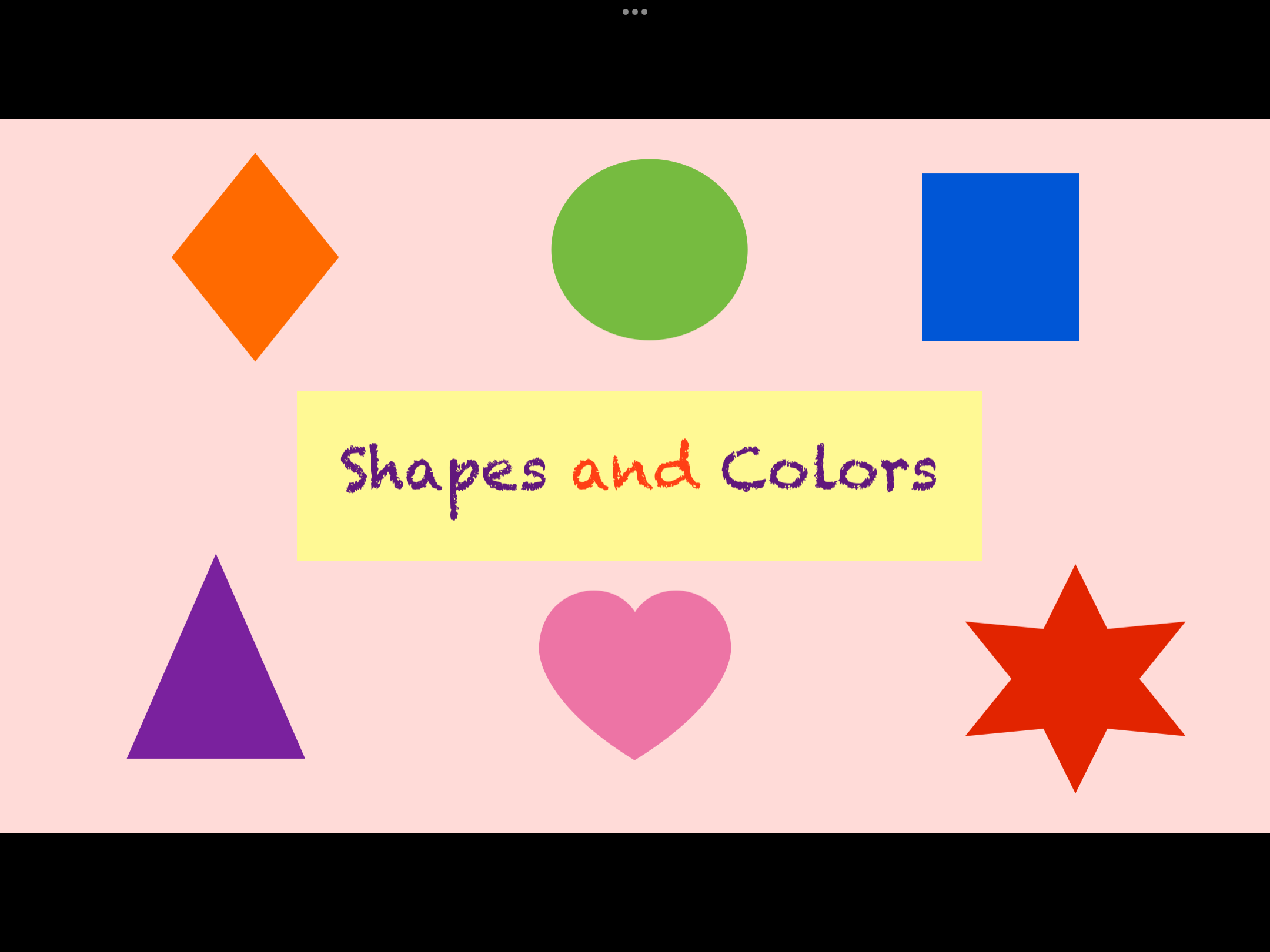 Shapes and Colors - Kahoot! Quiz