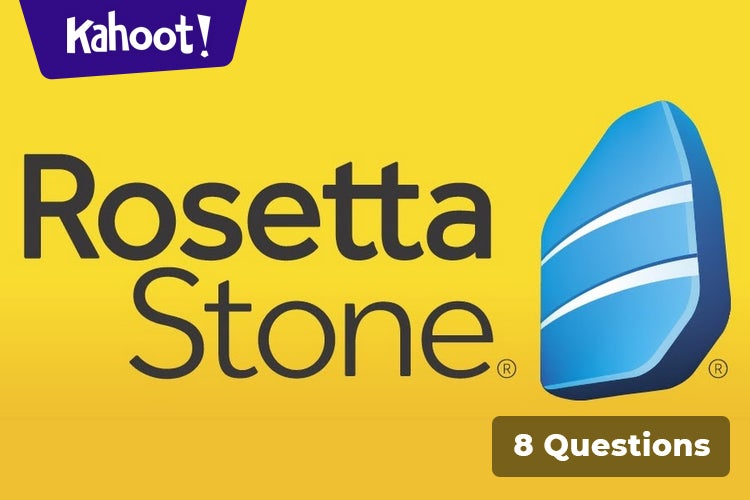 Rosetta Stone 12: there is vs there are - Kahoot! Quiz