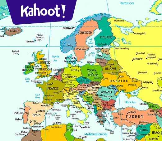 Duplicate of Map of Europe - Kahoot! Quiz