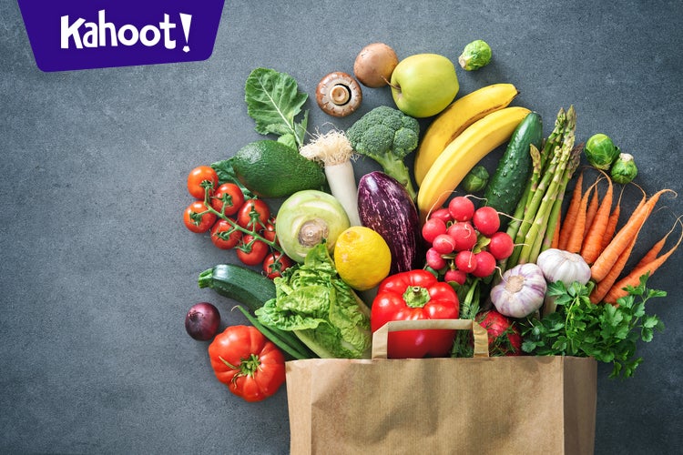 ESL Fruit and Vegetables - Kahoot! Quiz