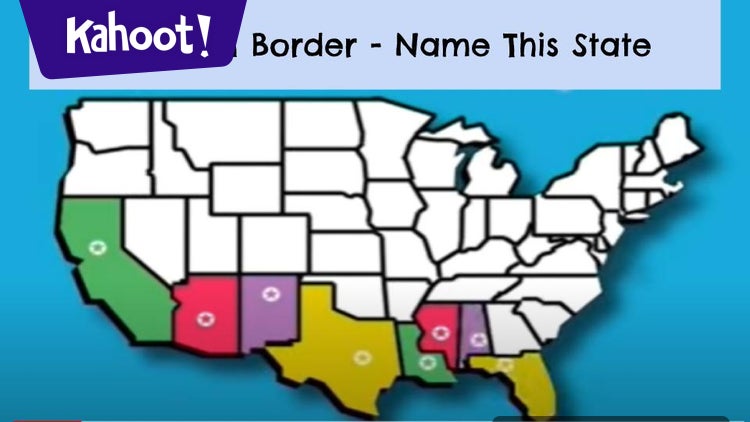 Southern Border - Name This State - Kahoot! Quiz