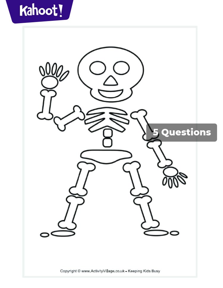Skeleton - Kahoot! Quiz