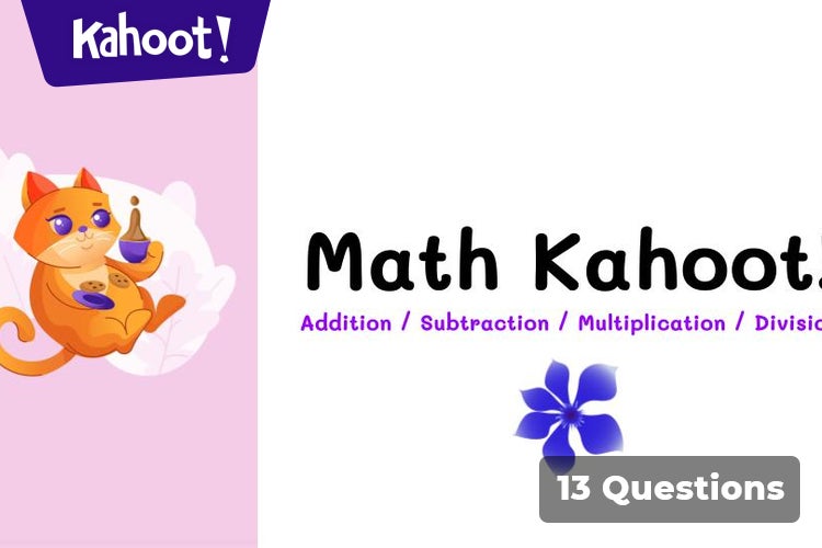 Addition, Subtraction, Multiplication & Division - Kahoot! Quiz