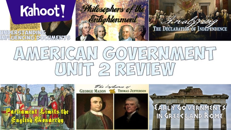 American Government Unit 2 - Kahoot! Quiz