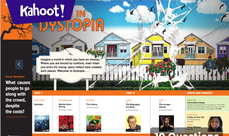 Workshop 3: Dystopia Vocabulary ~Lesson 2 - Kahoot! Quiz