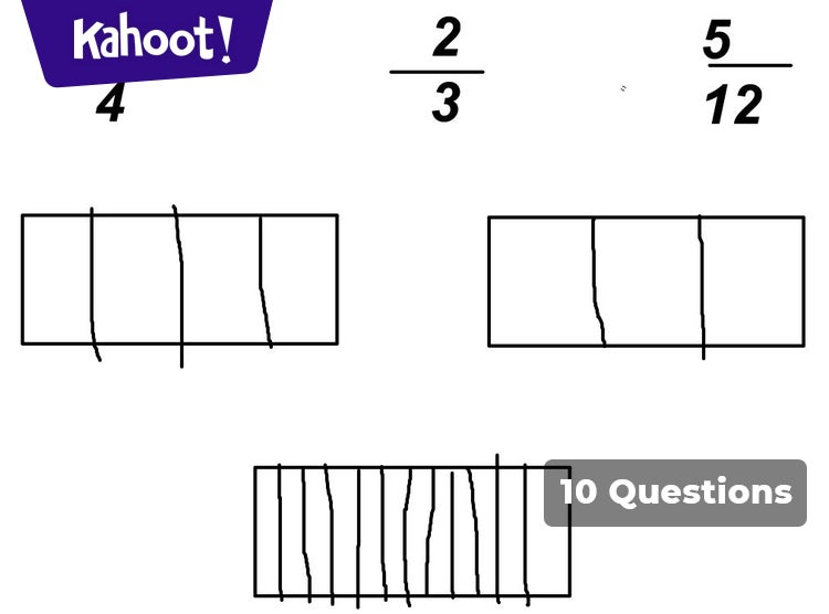 Ordering Fractions - Kahoot! Quiz