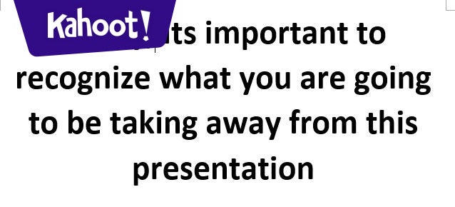 Eating Disorders Introduction to presentation PPT - Kahoot! Quiz