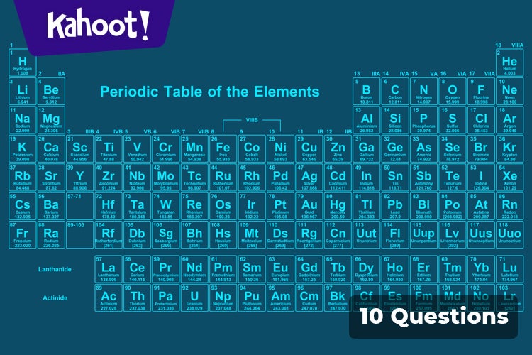 S1-Periodic Table LSS - Kahoot! Quiz