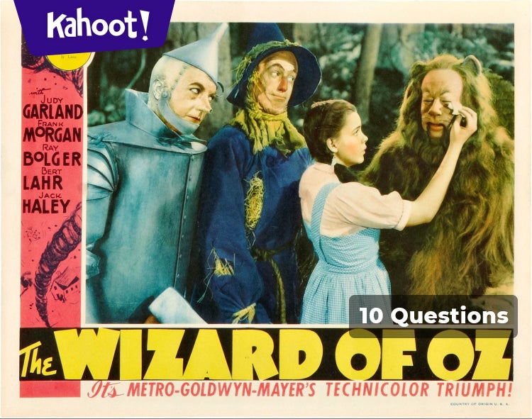 The Wonderful Wizard of Oz - Kahoot! Quiz