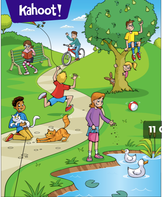 Starters _ AT THE PARK. - Kahoot! Quiz