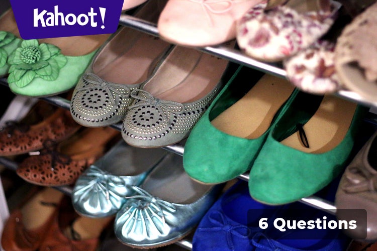 Types of Shoes - Kahoot! Quiz