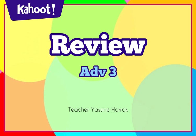Global Review - Kahoot! Quiz