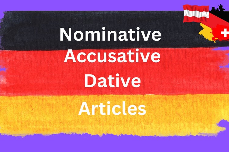 German Cases – Nominative, Accusative & Dative - Kahoot! Course