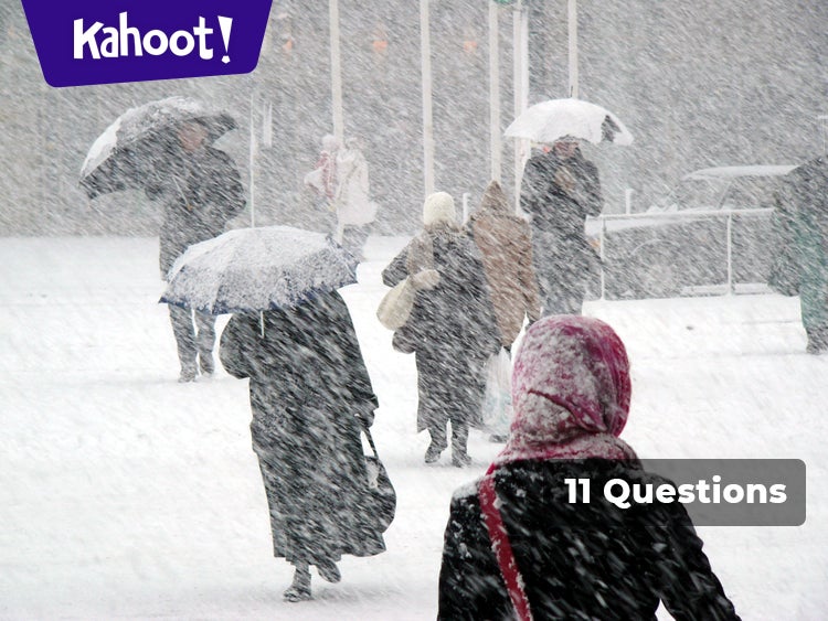 The Weather. Kids - Kahoot! Quiz