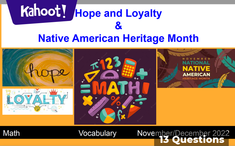 Math Vocabulary Review Part 2 - Kahoot! Quiz