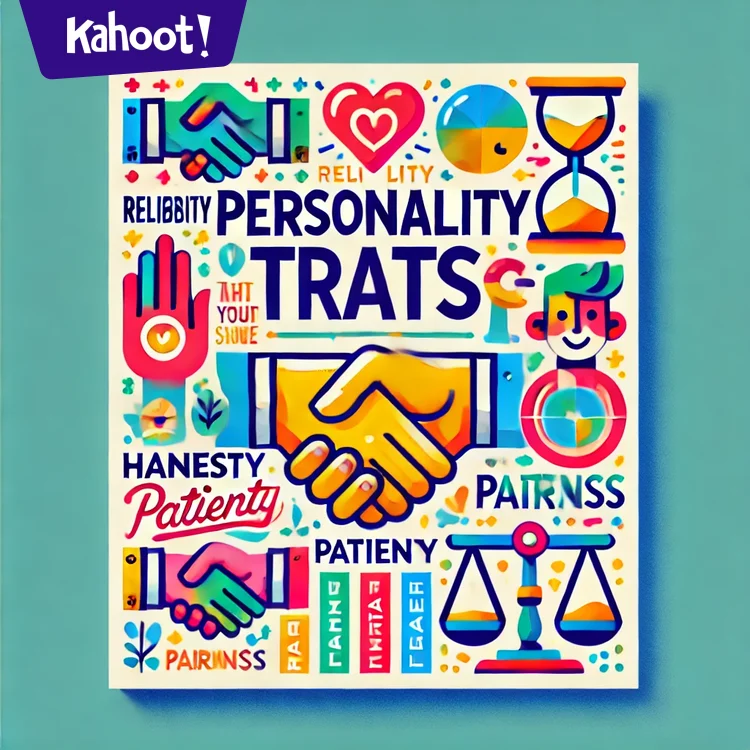 Personality traits 2 (Four corners 3 - Unit 7) - Kahoot! Quiz