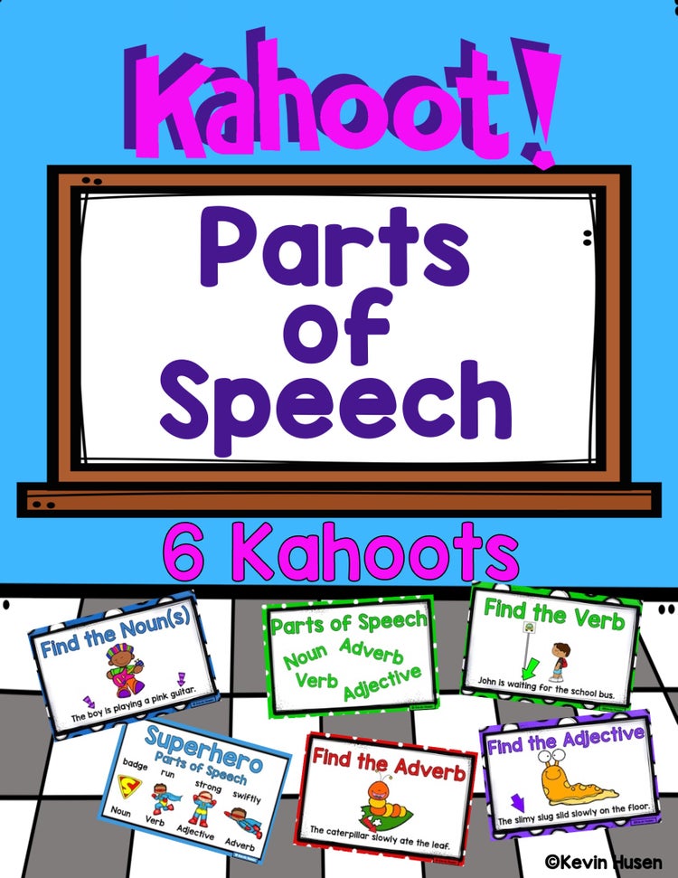 Parts of Speech ((3rd Grade Language Arts Kahoots!) Third Grade ...