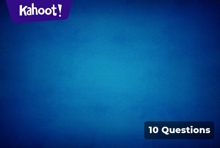 Blue Activity Day - Kahoot! Quiz