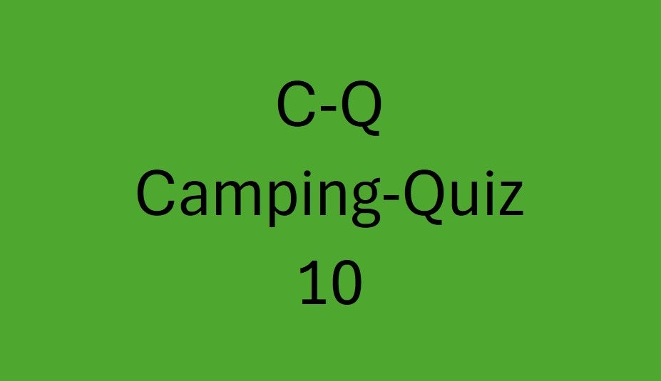 C-Q Camping-Quiz 10 - Kahoot! Quiz