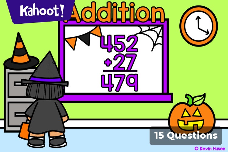 3 Digit Addition (October Halloween 2nd Grade Math Kahoot!) Second Grade * - Kahoot! Quiz