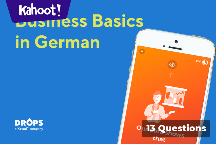 Business Basics in German - Kahoot! Quiz