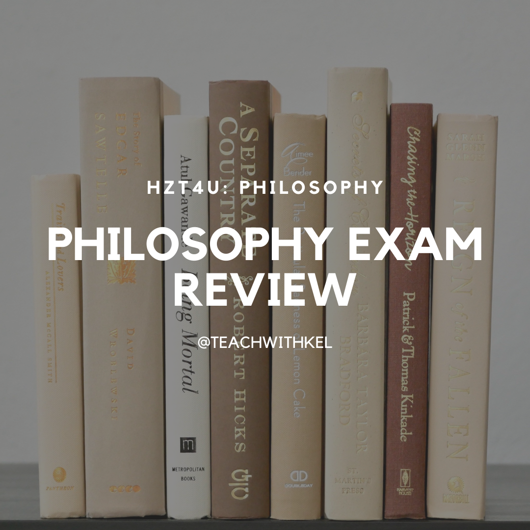 Philosophy Exam Review (HZT4U) - Kahoot! Quiz