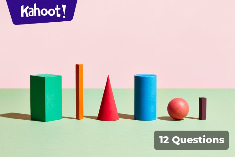 3D Shape Assessment-2nd grade - Kahoot! Quiz