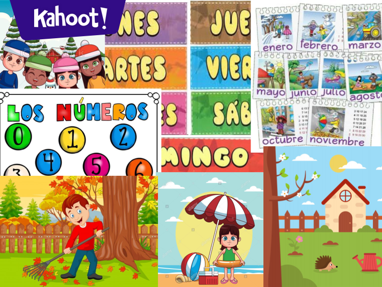 El calendario y los números (The Calendar and the Numbers) - Kahoot! Quiz