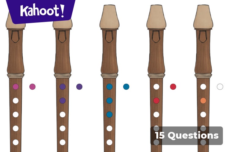 Recorder Notes Quiz BAGCED with Music - Kahoot! Quiz