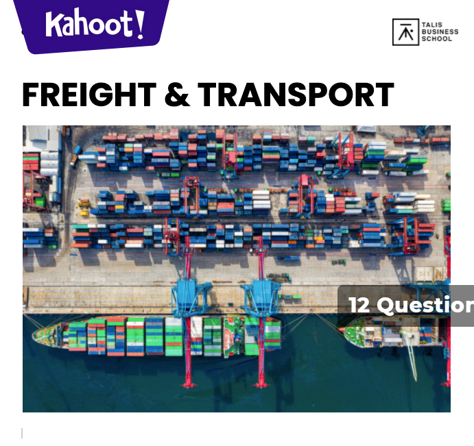 BTS CI - Freight & Transport - Kahoot! Quiz