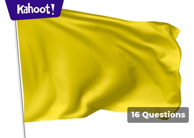 Guess the Flag (Yellow) - Kahoot! Quiz
