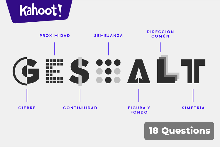 Leyes de Gestalt Cultura Audiovisual - Kahoot! Quiz