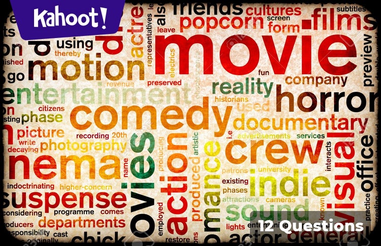 Movie genres - Kahoot! Quiz