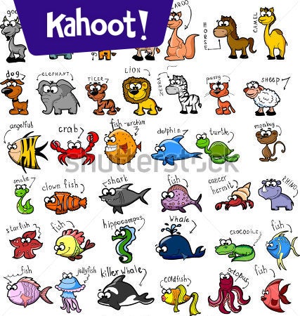 animals vocabulary - Kahoot! Quiz