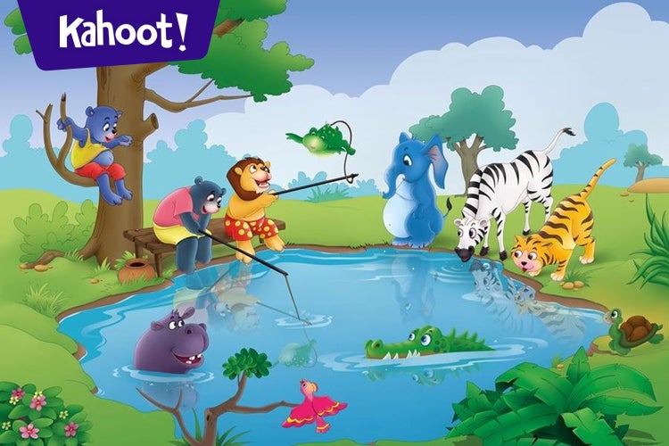 What animals are in the pond ? - Kahoot! Quiz