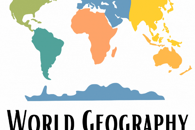 World Geography / Continents and Oceans on Maps. With TRIVIA for fun ...