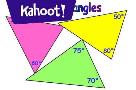 Missing Angles in Triangles - Kahoot! Quiz