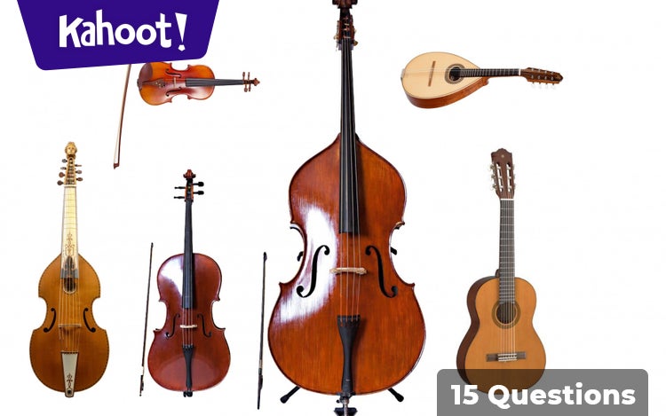 Les instruments à cordes - Kahoot! Quiz